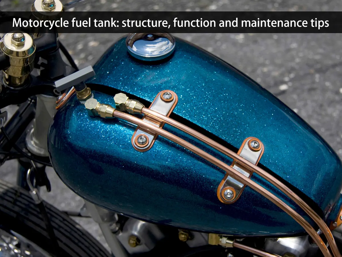 Motorbike fuel tank store